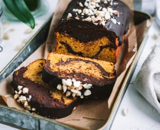 Kõrvitsa ja maapähklivõiga šokolaadine keeks • D-kokaraamat