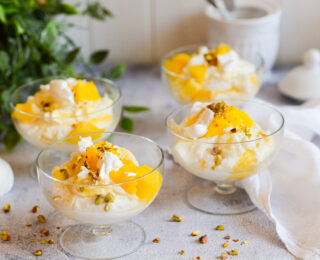 Magustoit kohupiima, sidrunikreemi ja mangoga • D-kokaraamat